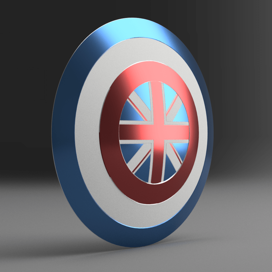 Captain Carter Shield Design - www.Estikuma.com