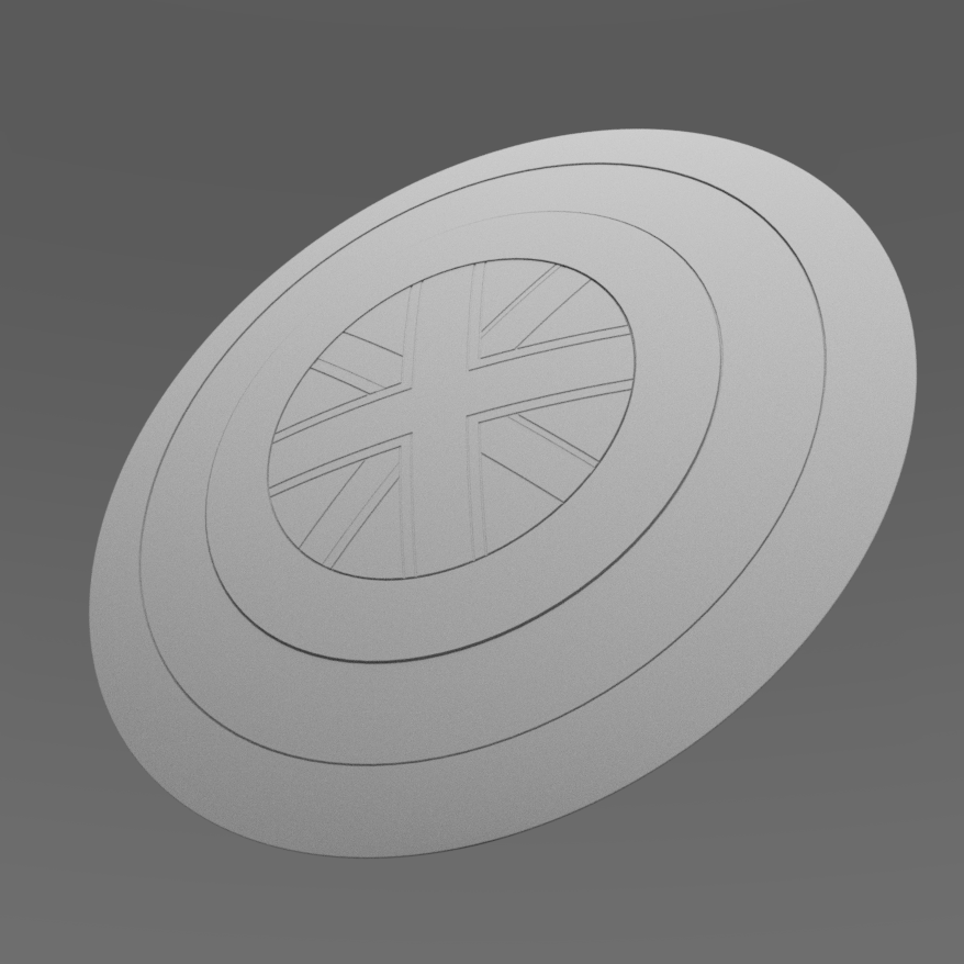 Captain Carter Shield Design - www.Estikuma.com